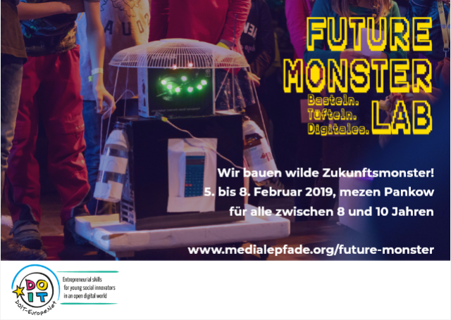 FUTURE MONSTER LAB in den Winterferien! - mediale pfade