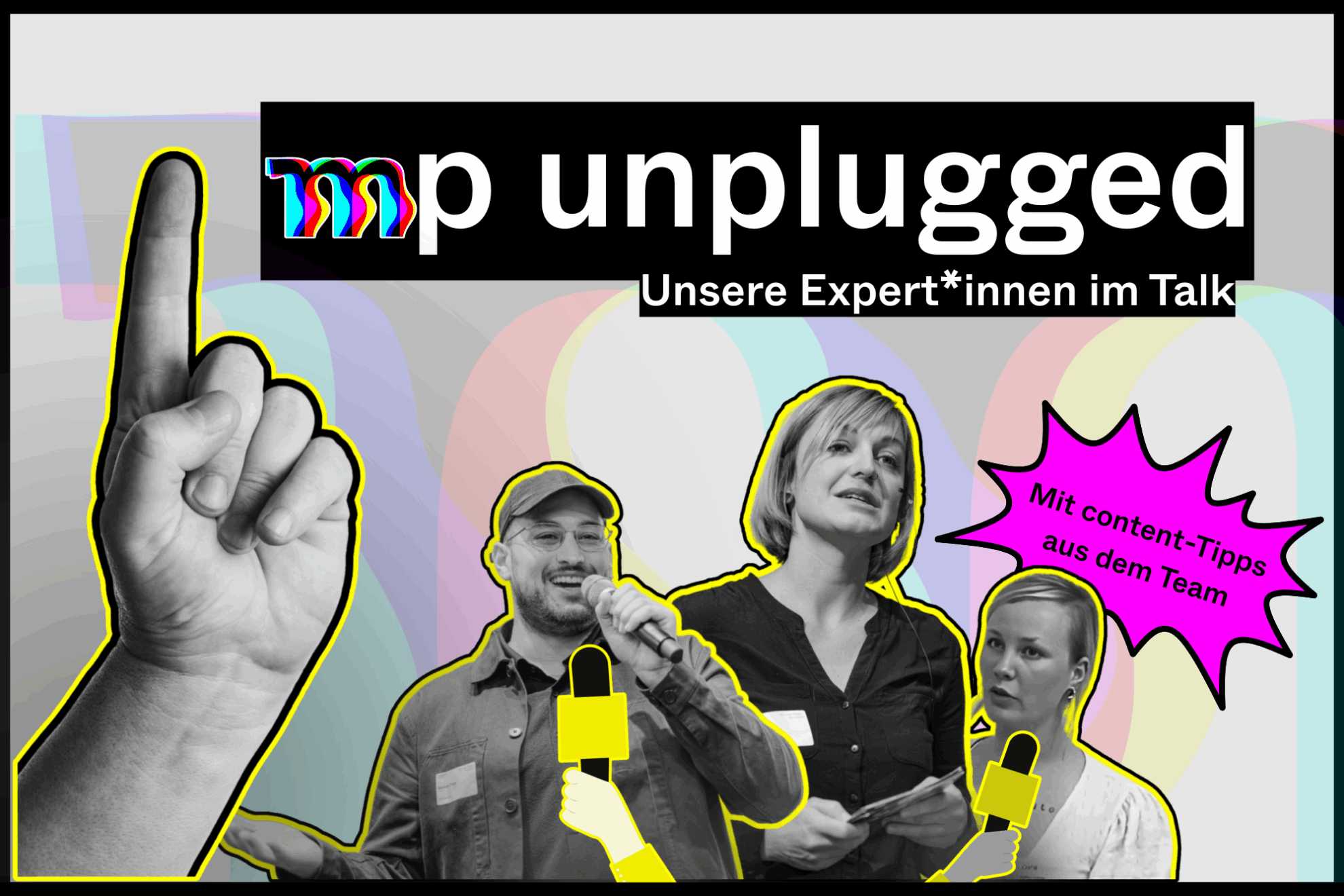 mp unplugged - Unsere Expert*innen im Talk - mediale pfade